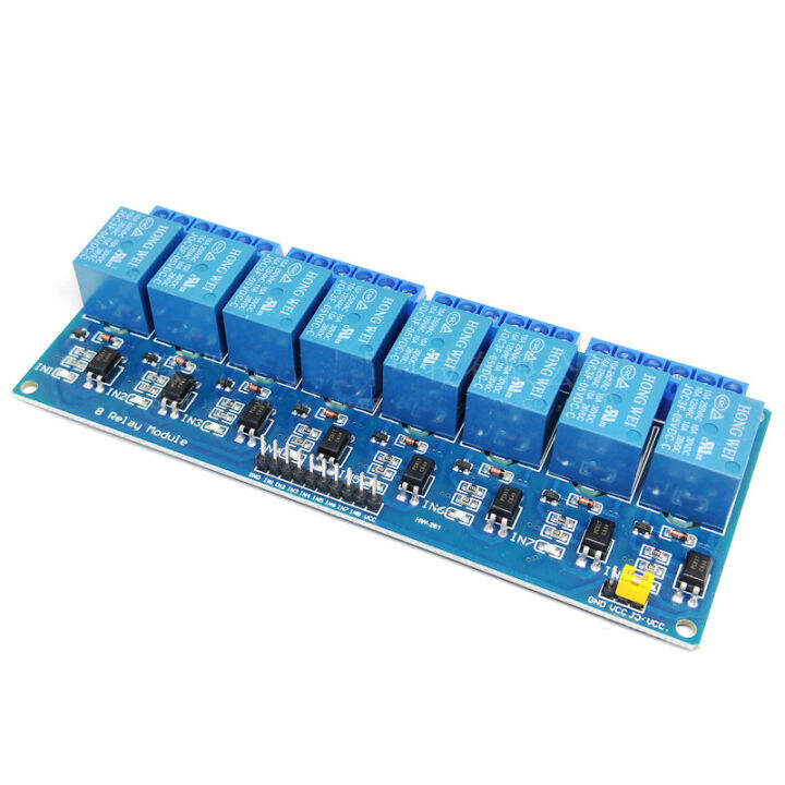 PLC relay module 8 channel 5V relay module with isolated optocoupler supports AVR/51/PIC ...
