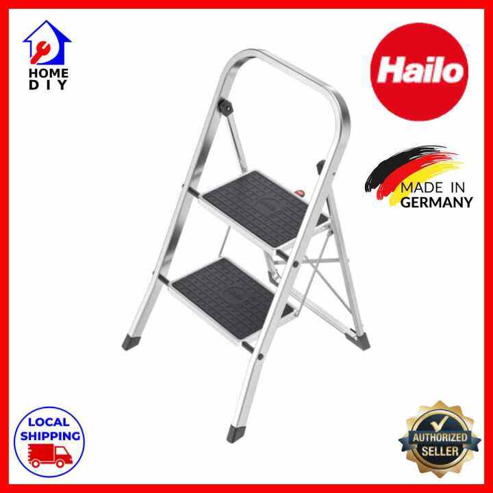 HAILO K60 StandardLine 2 Steps Ladder - H4392-801 (Lightweight ...