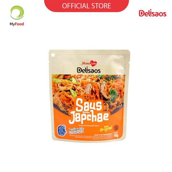 Mamasuka Delisaos Saus Japchae Rasa Original 100g Saos Korean Taste ...