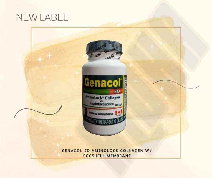 5D Genacol (Eggshell Membrane + Collagen) 90 Capsules | Lazada PH