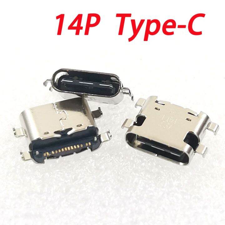 Micro USB 3.1 Type C Connector 14 Pin Female SMT Tab jack Version ...