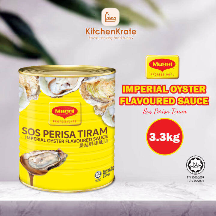 MAGGI Imperial Oyster Flavoured Sauce Sos Perisa Tiram 3.3kg | Lazada