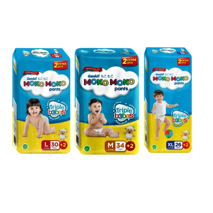 Genki moko moko pants M L XL | Lazada Indonesia