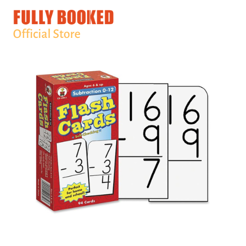 Subtraction 0–12 (Flash Cards) | Lazada PH