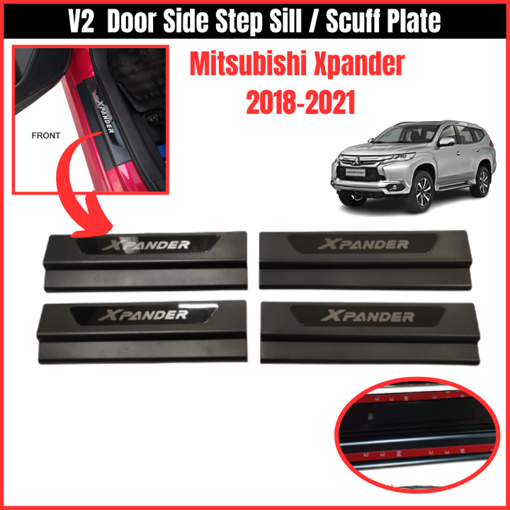 Mitsubishi Xpander 2018-2022 Door Side Step Sill / Scuff Plate | Lazada PH