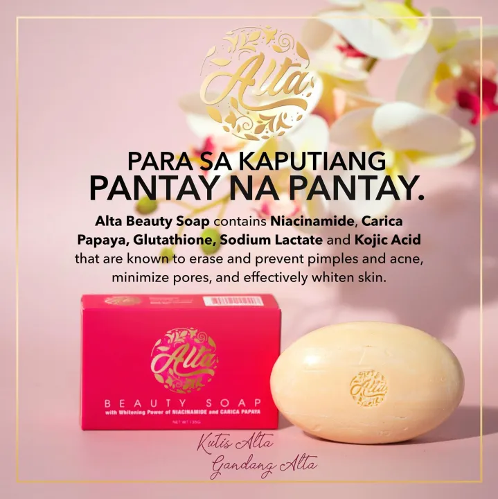 Alta Skin Whitening System Beauty Soap (135g) | Lazada PH
