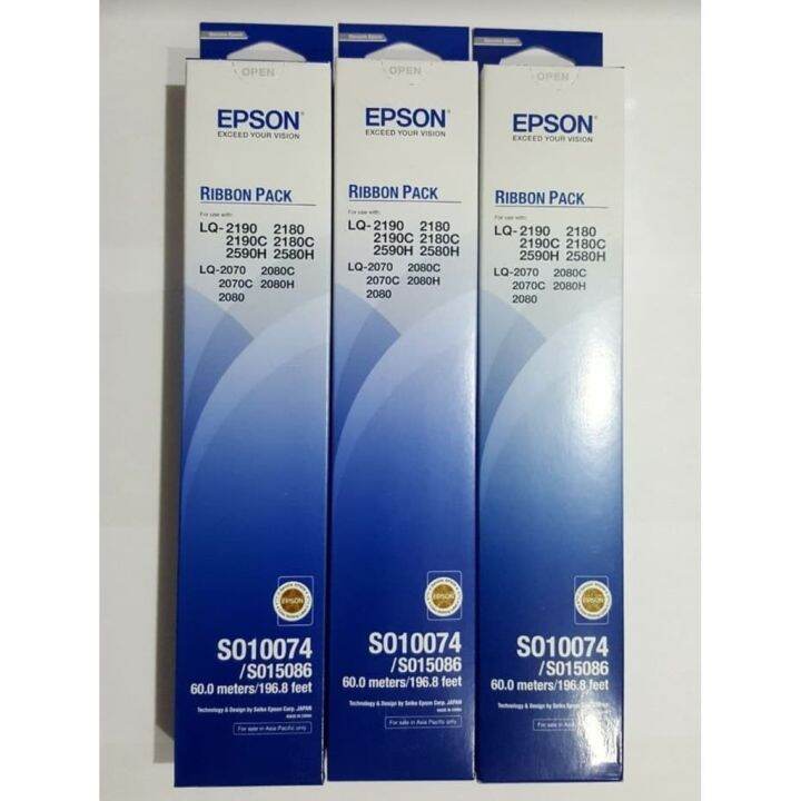 Epson Ribbon Pack / Refill LQ 2190 2180 ORIGINAL | Lazada Indonesia