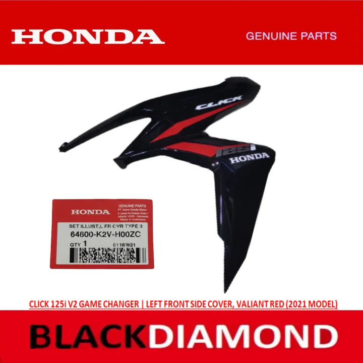 JOEY - ORIGINAL HONDA CLICK 125i V2 GAME CHANGER | LEFT/RIGHT SIDE ...