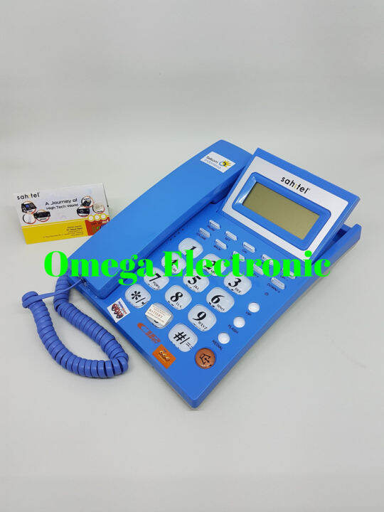 RESMI Telepon Sahitel S57 - Pesawat Telepon Kantor Rumah Single Line ...