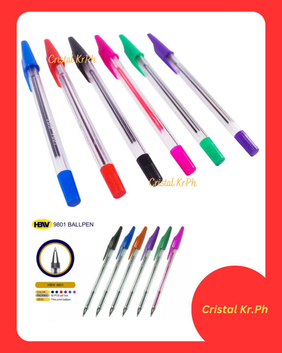 HBW 9801 Ballpen Ballpoint 1pC | Lazada PH