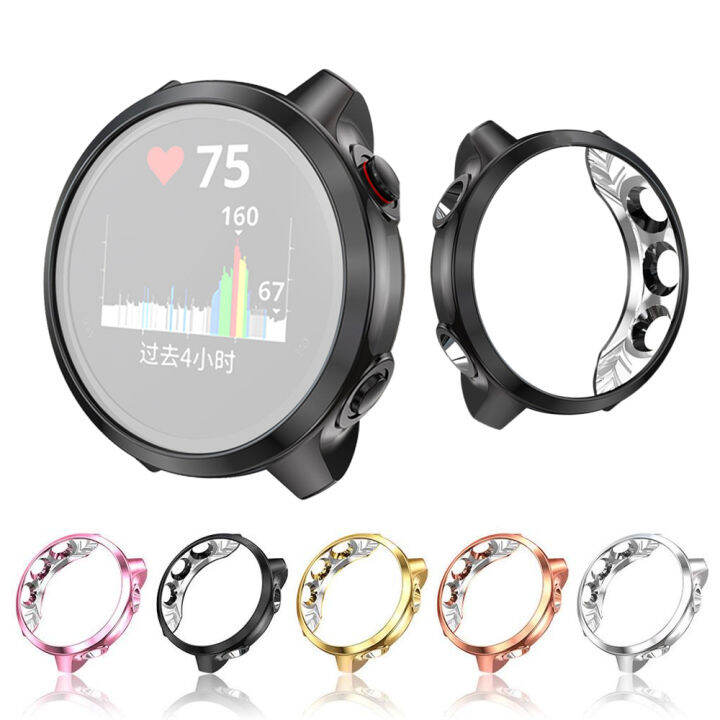 เคสเข้ากันได้กับ Garmin Forerunner 245/245นาฬิกาอัจฉริยะเล่นเพลงเกราะ ...