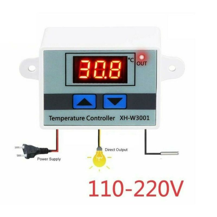 110 220v Incubator Digital Temperature Controller Thermostat Switch Probe Tester Lazada Ph