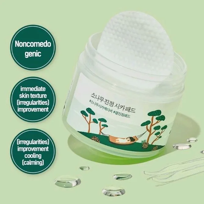 Round Lab Pine Tree Soothing Cica Pad | Lazada Indonesia