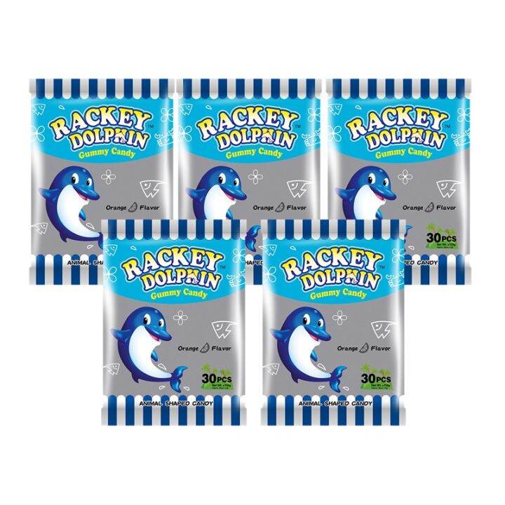 Rackey Gummy Candy Dolphin 150g - Pack of 5 | Lazada PH