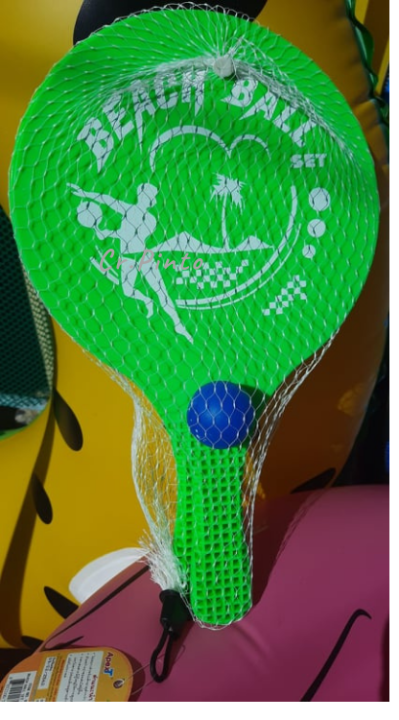 ไม้ปิงปอง ชายหาด ( ทั้งชุด) พลาสติกหนา ไม้ปิงปอง ชายหาด Beach ball ...
