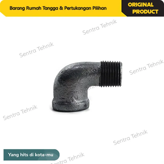 ELBOW STREET 1/2" STREET ELBOW GALVANIS 1/2" | Lazada Indonesia