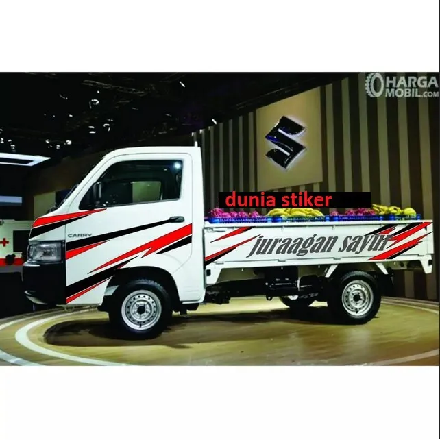 Stiker Mobil Pick Up JURAGAN SAYUR Stiker Body Samping Mobil Pick Up ...