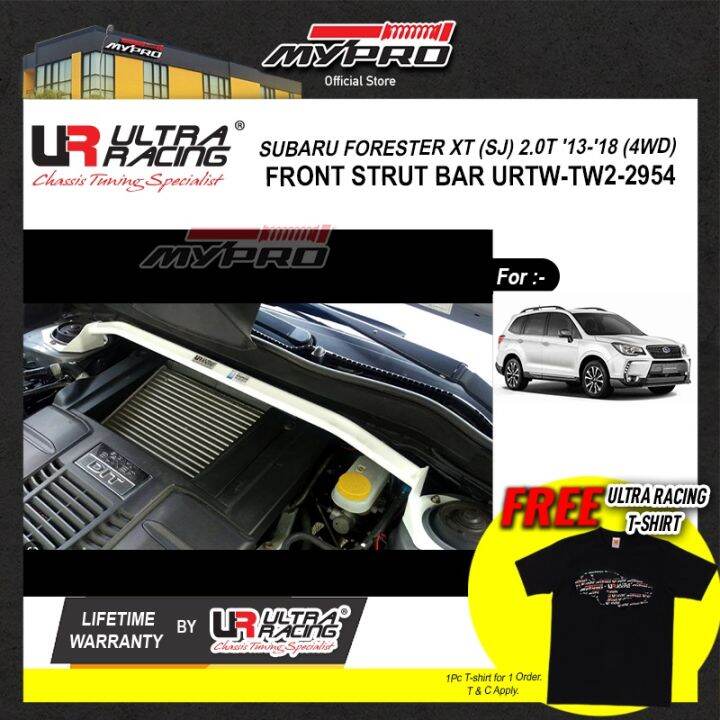 SUBARU FORESTER XT (SJ) 2.0T '13-'18 (4WD) Front Strut Bar URTW-TW2-2954 100%Original Ultra ...