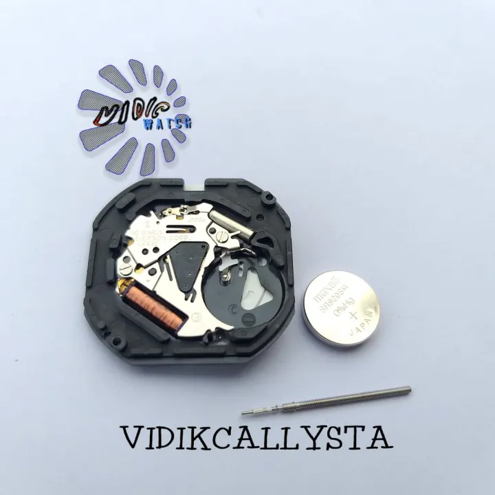 Mesin jam tangan Vx43e Vx-43 Vx 43e vx43 Original Tanggal samping Hari ...