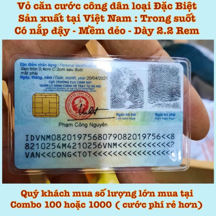 HOÀN TIỀN 20% - Túi Nhựa Đựng Thẻ Căn Cước Công Dân Vỏ Bọc Thẻ CCCD ...