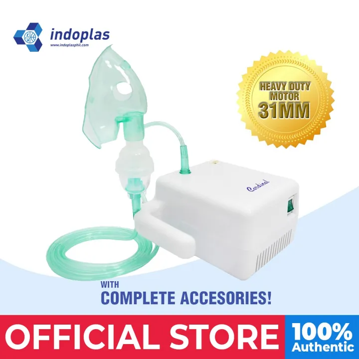 Indoplas Compact Cardinal Nebulizer (w/ complete accessories) | Lazada PH