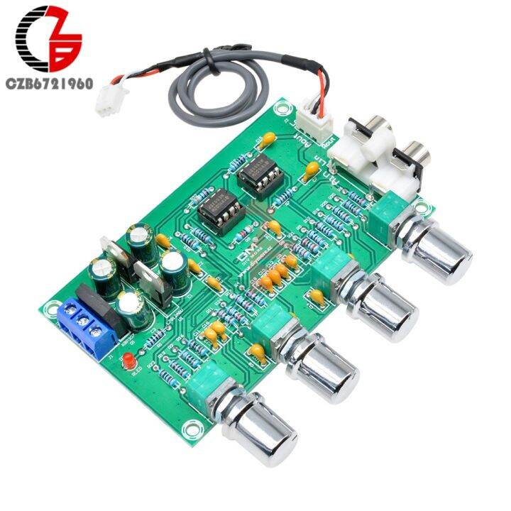 Ne5532 Stereo Preamp Preamplifier Board 12v-24v Ac Power Amplifier ...