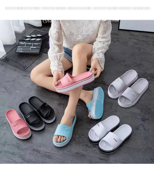 Closs Super thick Ladies fashion slippers | Lazada PH