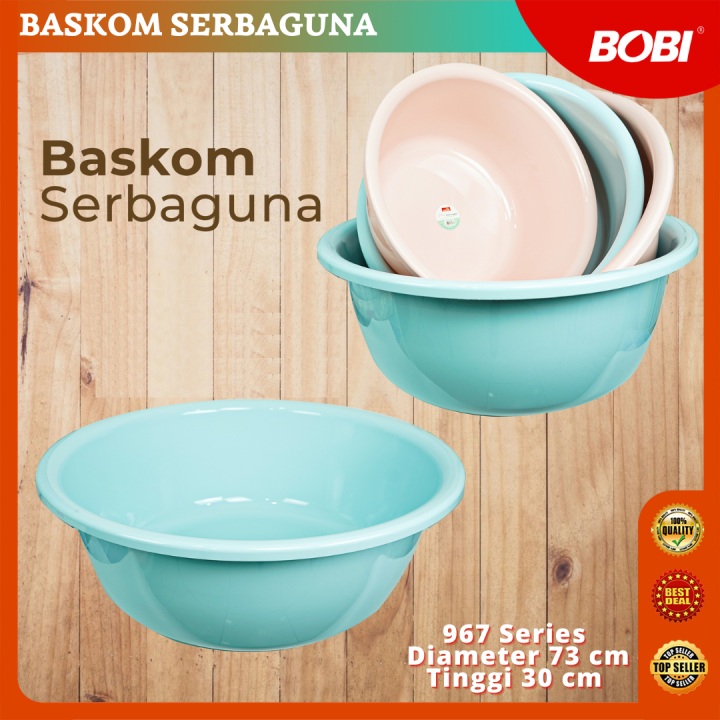 Baskom Plastik Serbaguna Jumbo Tebal Anti Pecah 967 Series | Lazada ...