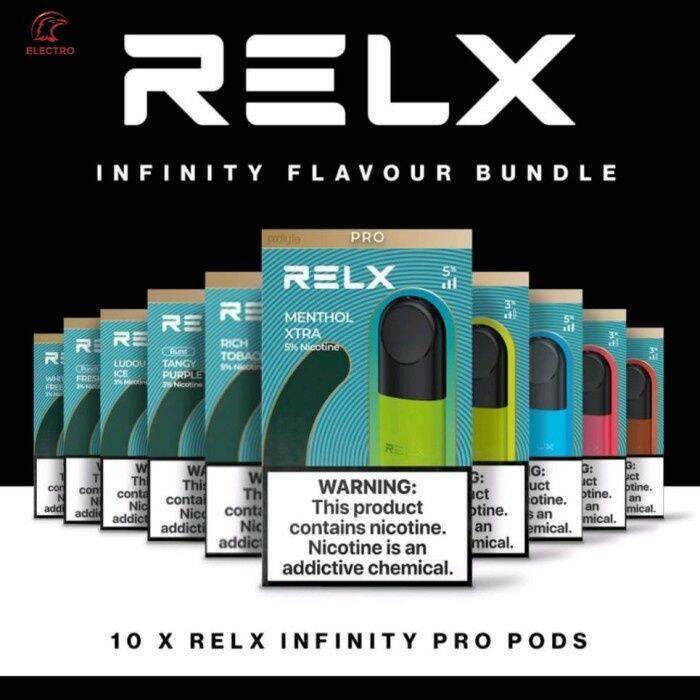 BIG SALE RELX INFINITY PRO PODS - ESSENTIAL - MIX RASA - ORIGINAL ...