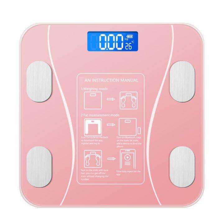 Digital Body Fat Scales Smart Balance Weight Scale Bluetooth BMI Body ...