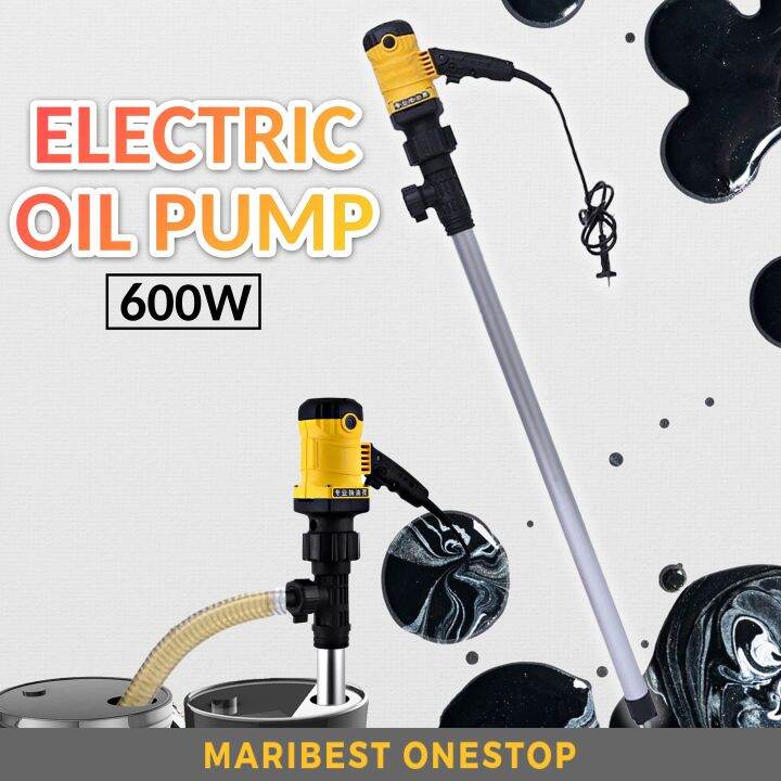 Portable Oil Pump Electric Oil Pump Oil Extractor Pump Drum Pump ...