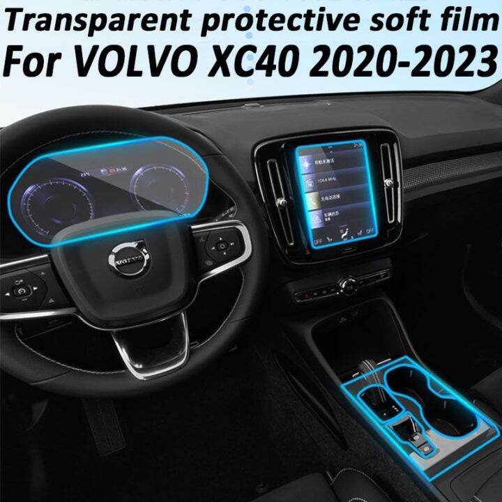 For VOLVO XC40 EV Hybrid 2019 2021 2022 T5 P8 Car Interior Gear Panel ...