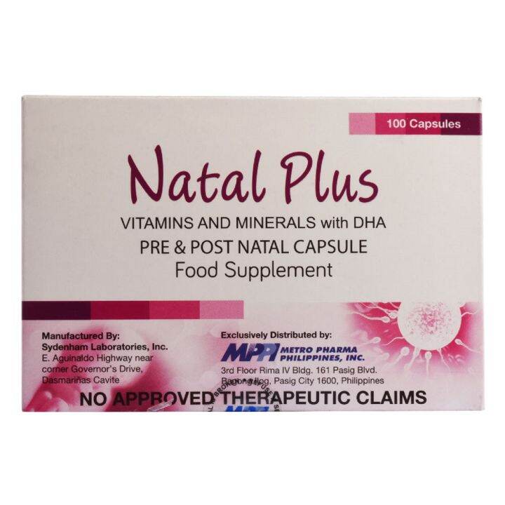 NATAL PLUS Capsule (sold per piece) | Lazada PH