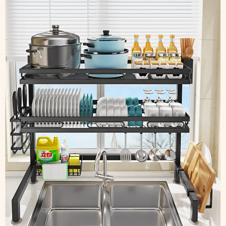 Rak pinggan mangkuk dish rack rak dapur rak pinggan sinki dapur kitchen ...
