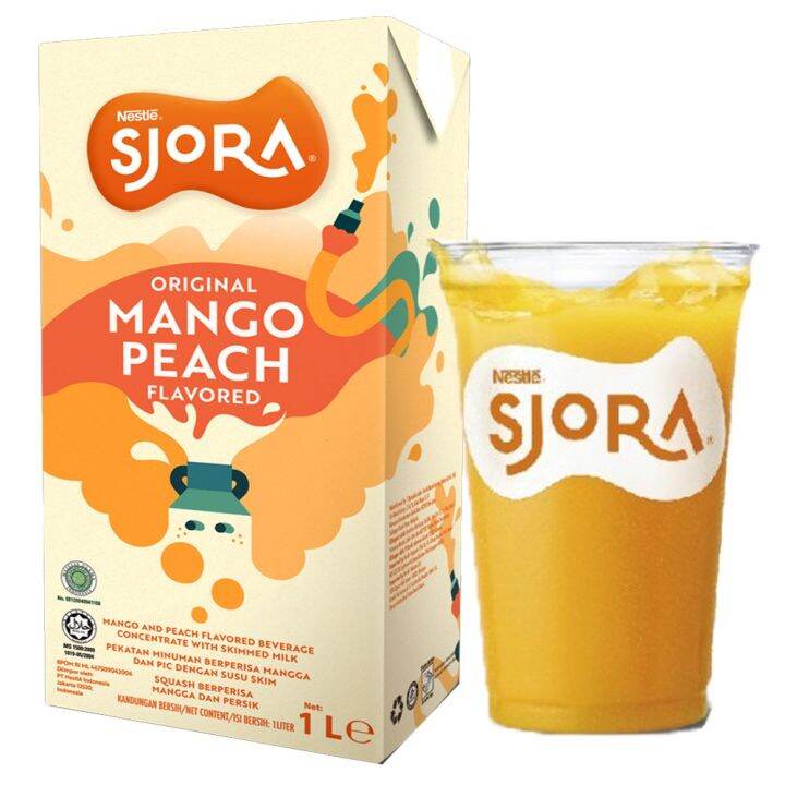 SJORA Mango Peach Concentrate - 1L | Lazada