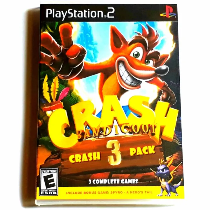 ♜PS2Playstation2PS2 Crash Bandicoot 3 in 1 Collection PS2 Game PS2Games ...