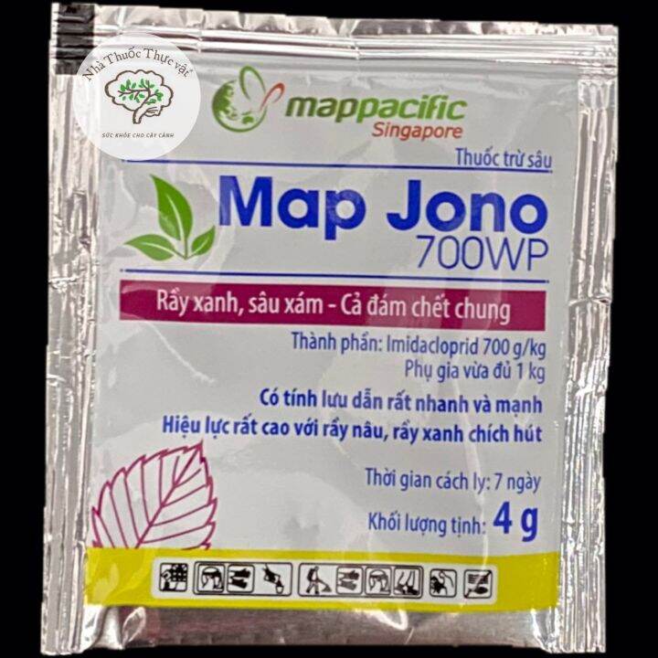 Trừ sâu Map Jono 700WP 4gr trừ Rầy xanh và Sâu xám Bọ Trĩ | Lazada.vn