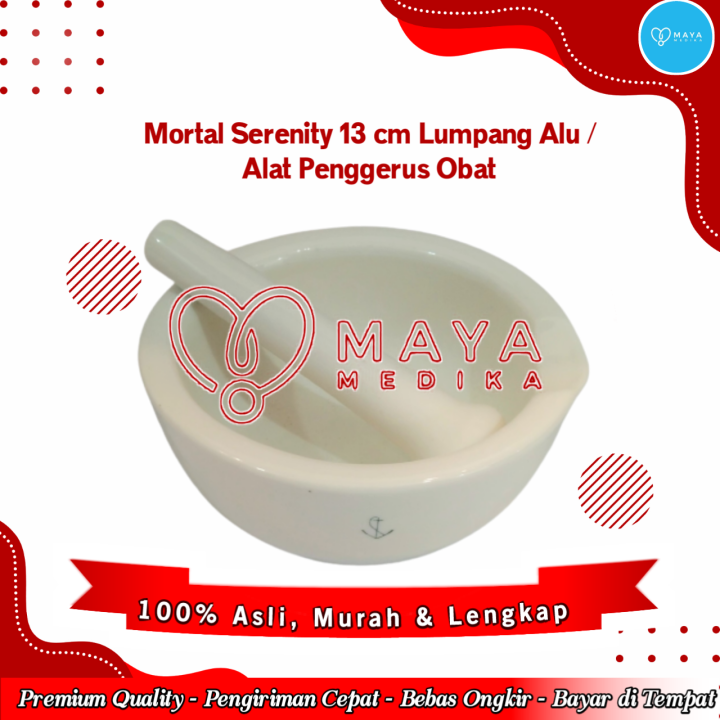 Mortal Serenity 13 cm Lumpang Alu / Alat Penggerus Obat | Lazada Indonesia