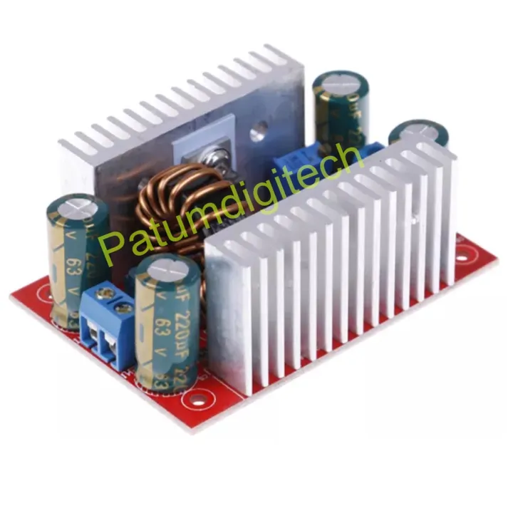 Step up โมดูลเพาเวอร์ซัพพลาย Step-up Power Supply Module 400W 15A แผง ...