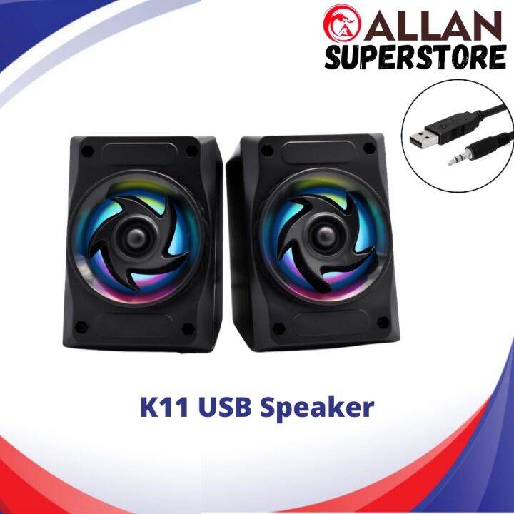 Allan Superstore K11 Desktop Speaker Stereo Gaming And Work ...