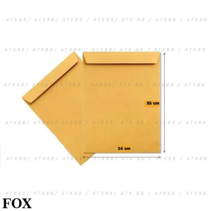 Amplop Coklat / Samson Fox D (Folio) isi 100 Buah | Lazada Indonesia