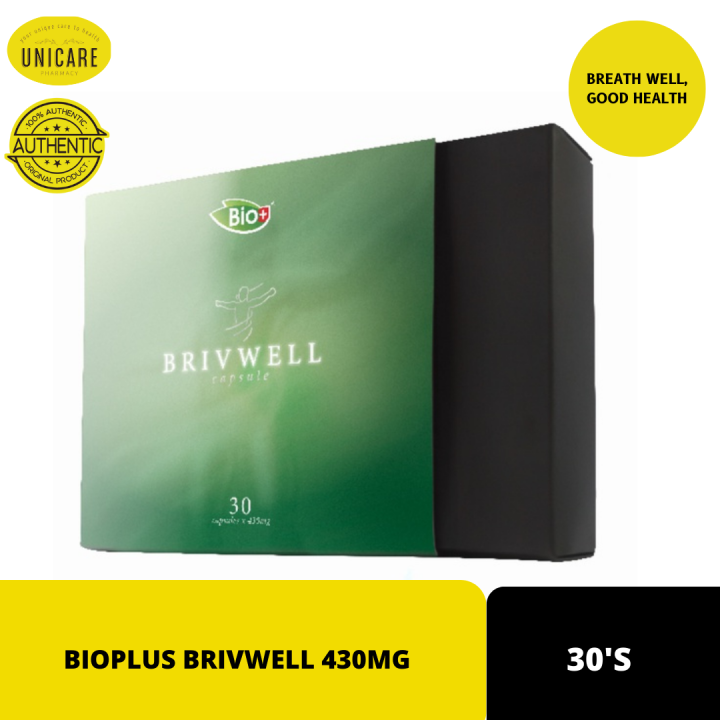BIOPLUS BRIVWELL 430MG 30'S | Lazada
