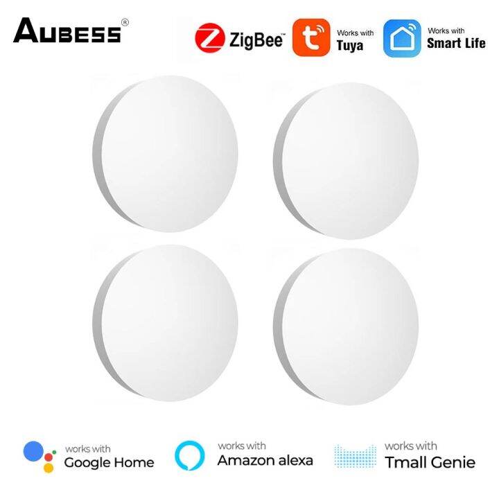 Aubess 4Pcs Tuya ZigBee Smart Light Switch No need to install APP/Touch ... Aubess 4Pcs Tuya ZigBee Smart Light Switch No need to install APP/Touch ...