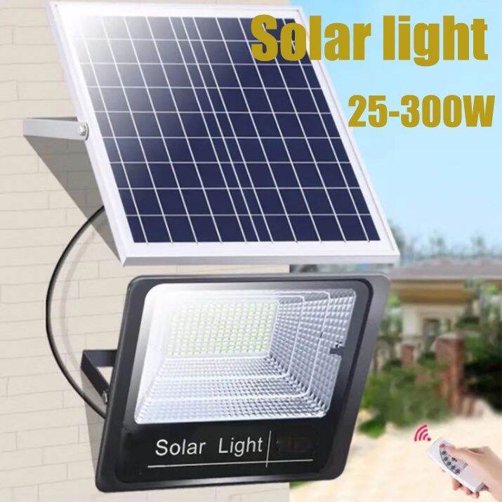 Solar light 25W 300W Solar Led Outdoor Flood Light Street Lamp IP67 ...