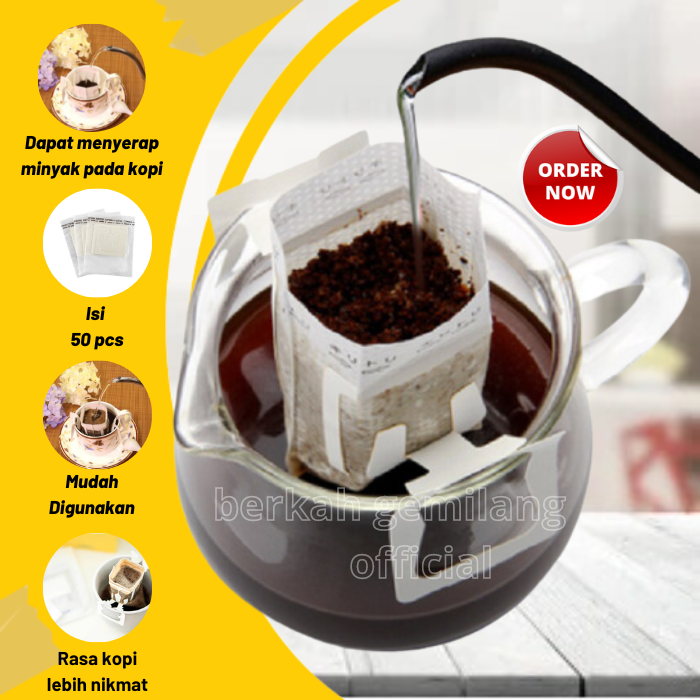 Kertas Penyaring Ampas Kopi, Kertas Penyaring Kopi Bubuk, Kertas ...