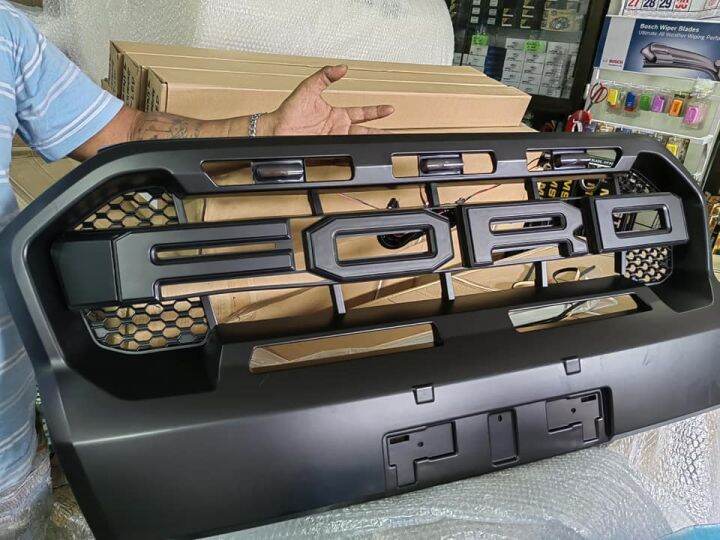 Ford Ranger 2016 to 2020 Grille Wildtrack with 3led | Lazada PH