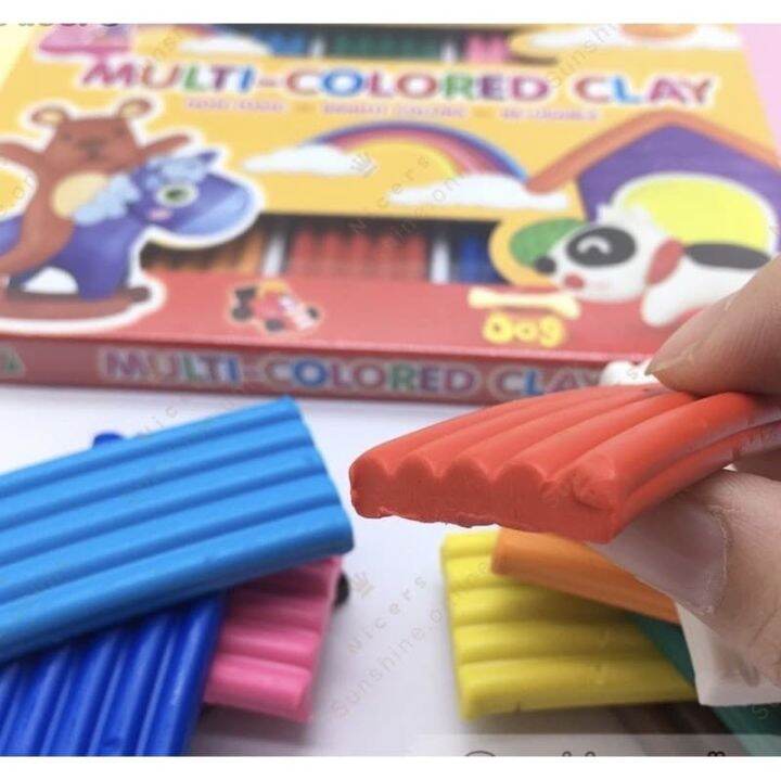 10 Colors Joy Multi Colored Clay | Lazada PH
