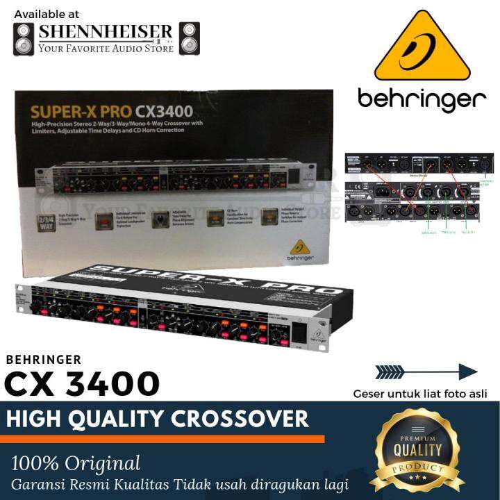 Crossover BEHRINGER CX 3400 Original | Lazada Indonesia