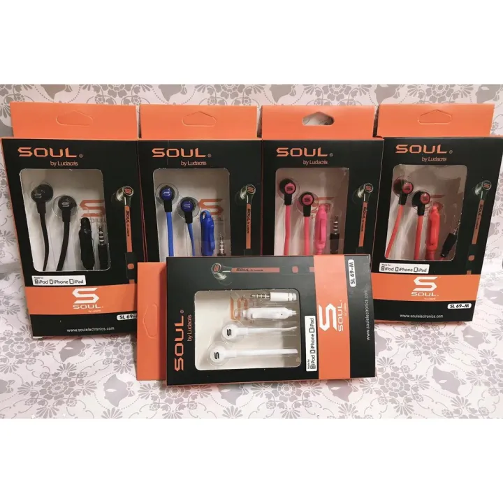 COD universal SOUL 69M earphones / headphone/ Earphone / Headset/In Ear ...