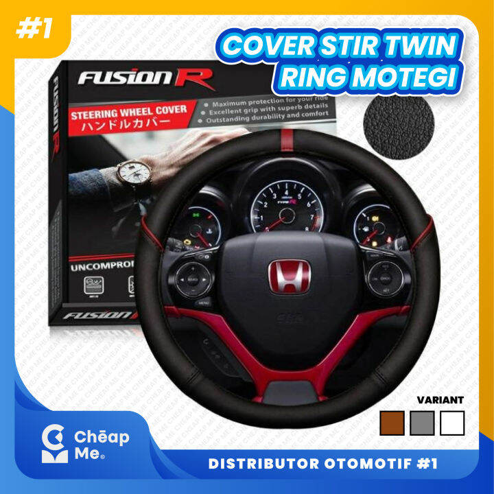 Sarung Setir Kulit Mobil / Cover Stir Mobil Sporty Kulit VECTOR / Cover ...